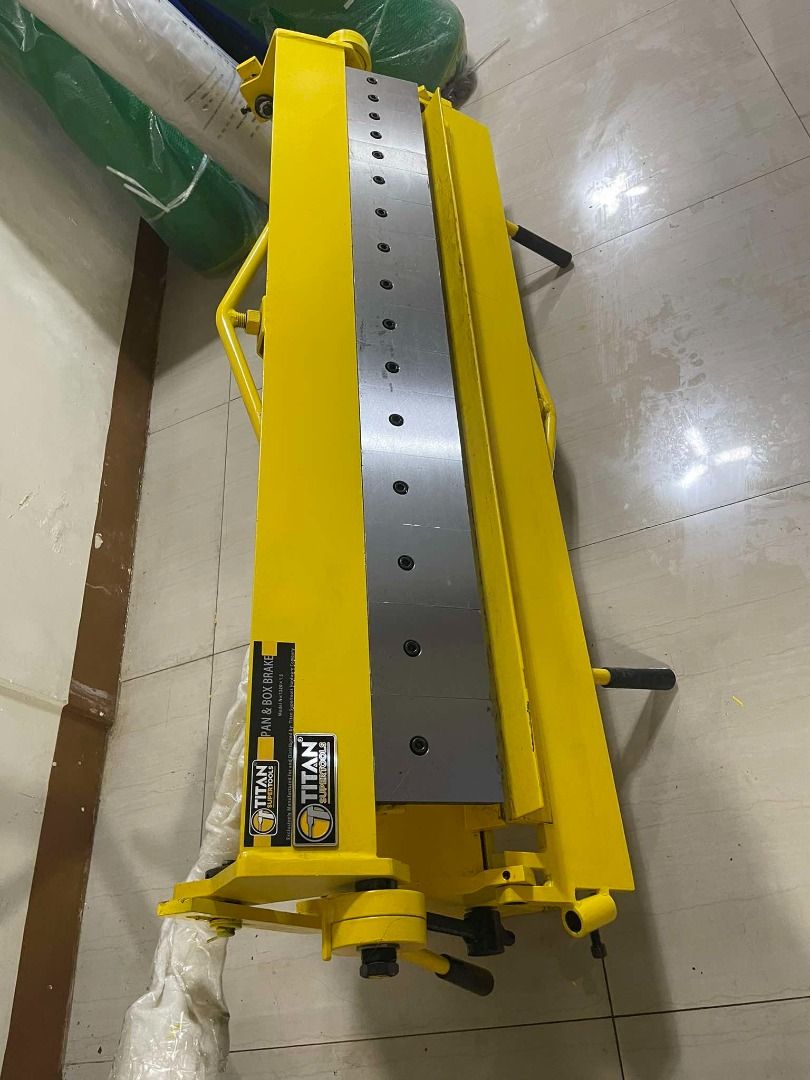 Pan and Box Brake Bender / Sheet Metal Bender, Commercial & Industrial ...