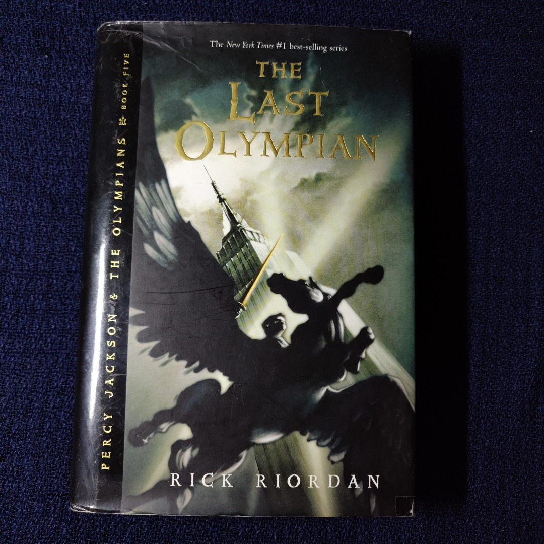 Percy Jackson & The Olympians - The Last Olympian (Book 5) - Rick ...
