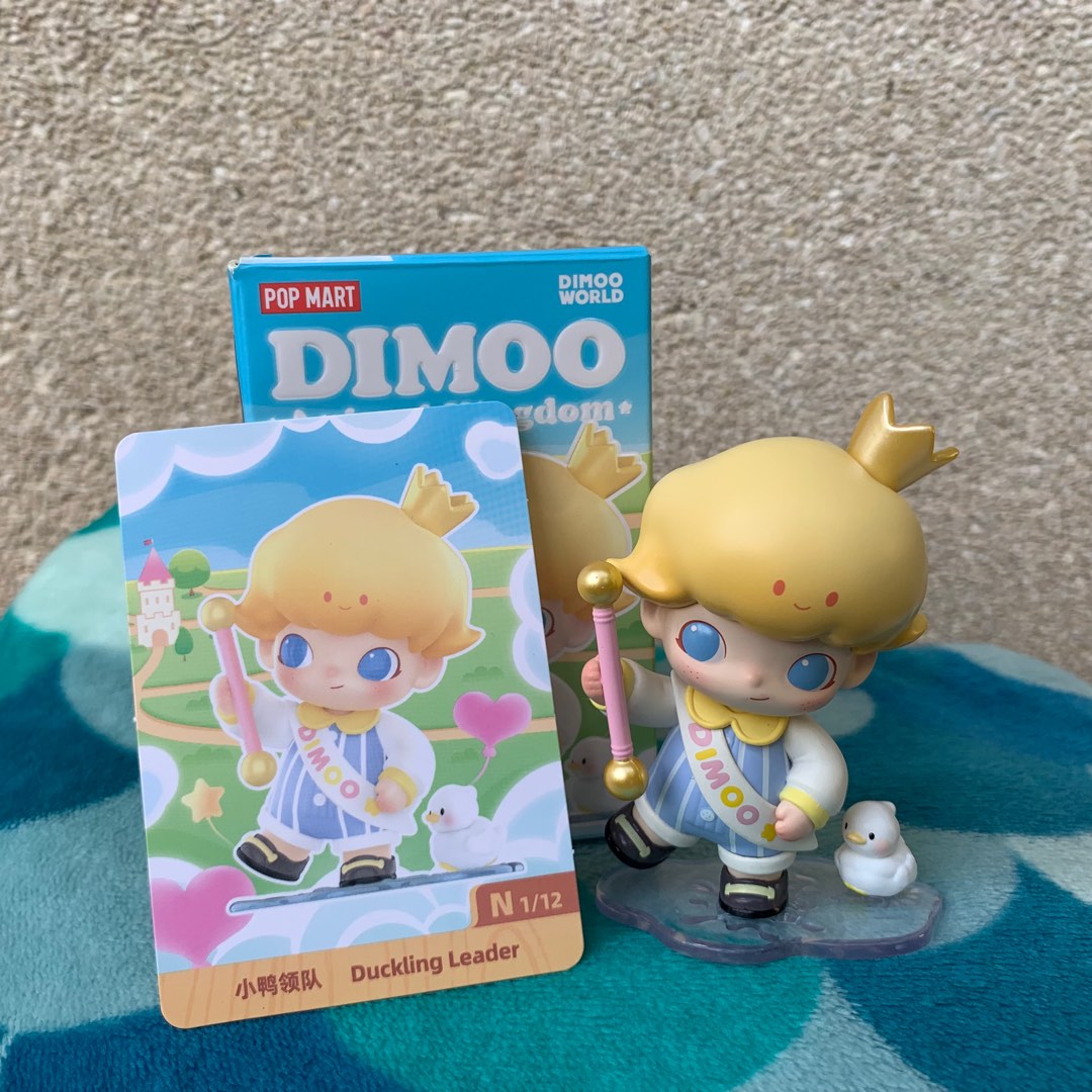 Pop Mart Dimoo Animal Kingdom - Duckling Leader, Hobbies & Toys, Toys ...