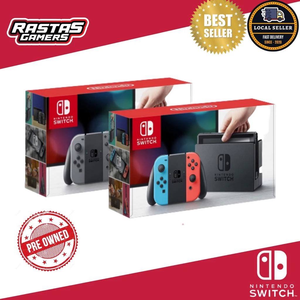 Preowned Nintendo Switch V1, Video Gaming, Video Game Consoles ...