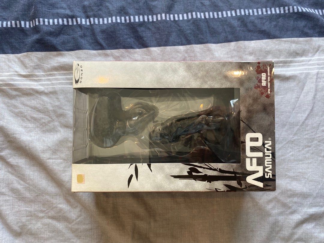 RARE! Afro samurai figure, Hobbies & Toys, Toys & Games on Carousell