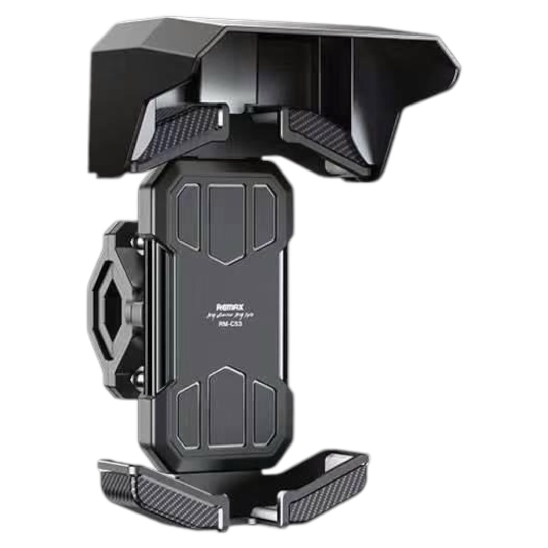 Remax RM-C53 Sunshade & Rainproof Cover Phone Holder Bicycle Motorcycle ...