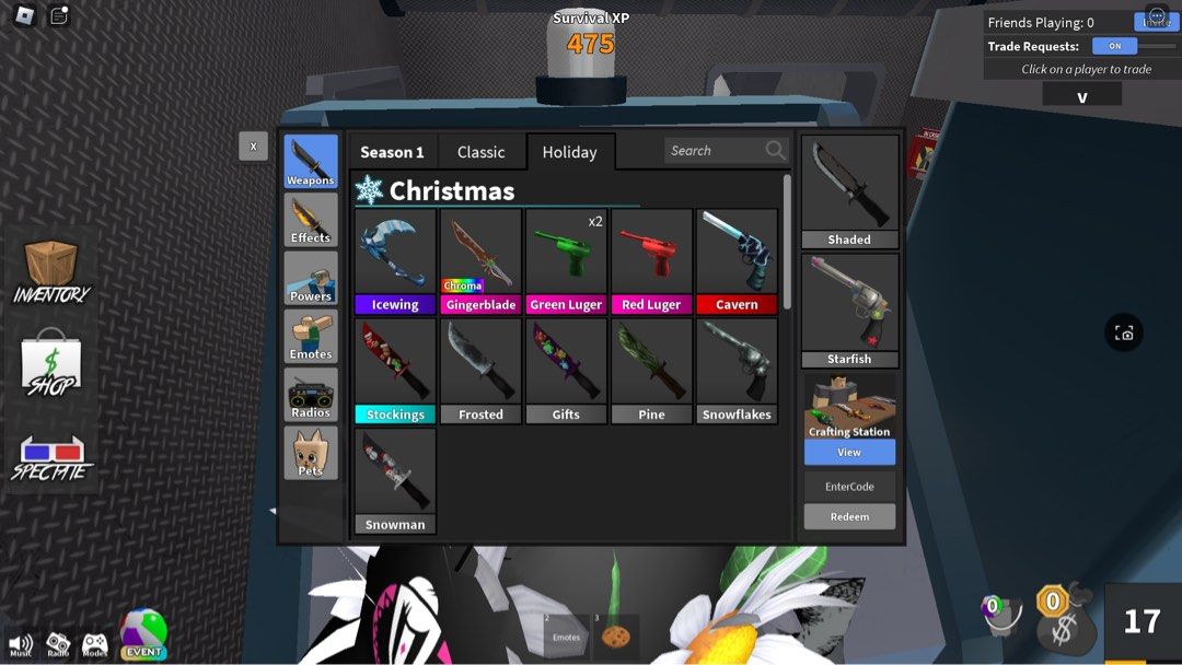 ROBLOX MM2 KNIFES AND GUNS READ BIO, Video Gaming, Video Games, Others ...