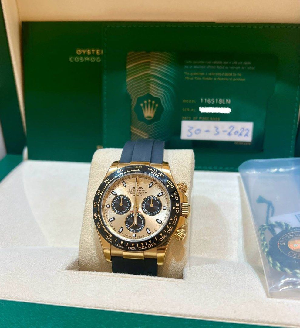 Rolex Daytona - 116518LN YML, Luxury, Watches on Carousell