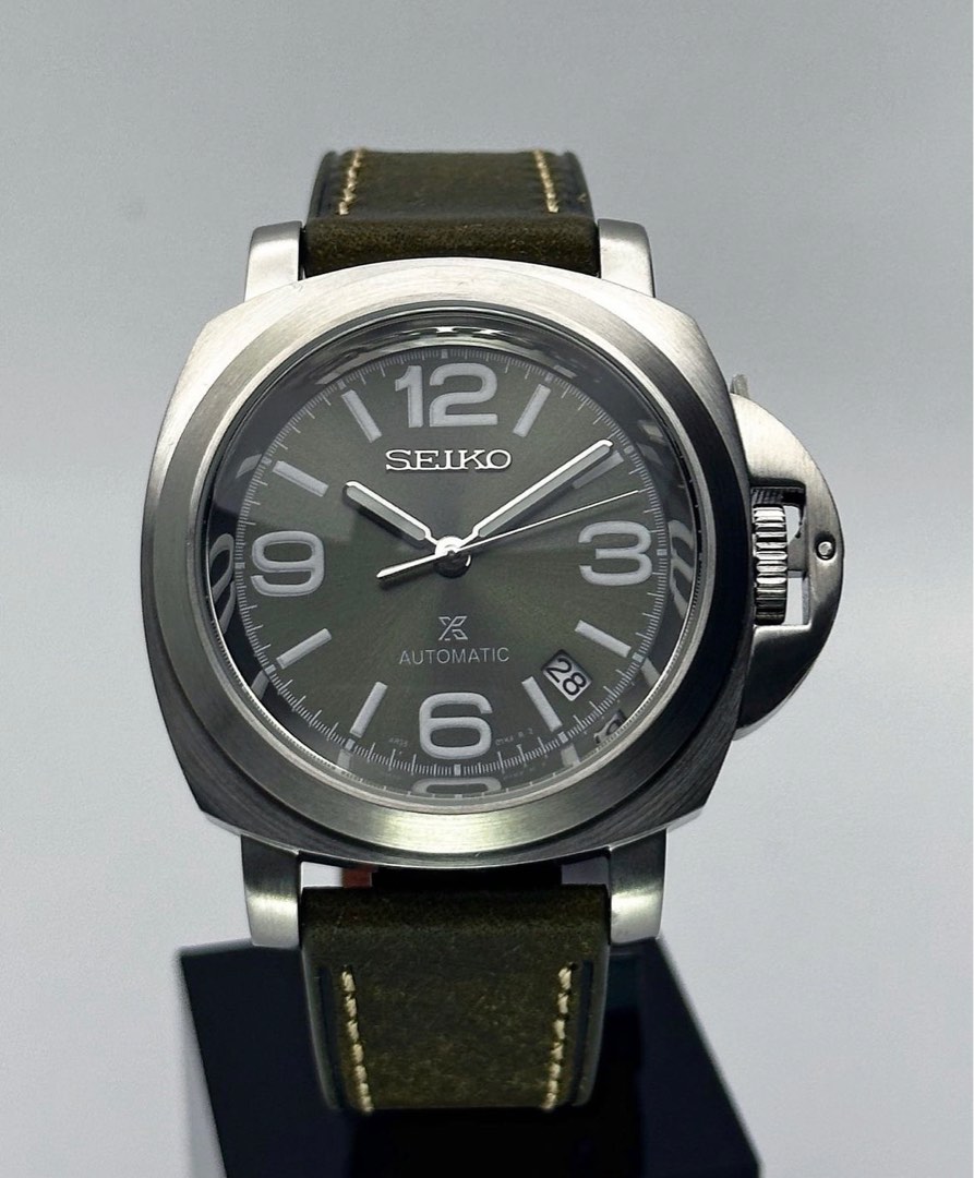 Seiko Green Dial PAM Mod, Men's Fashion, Watches & Accessories, Watches ...