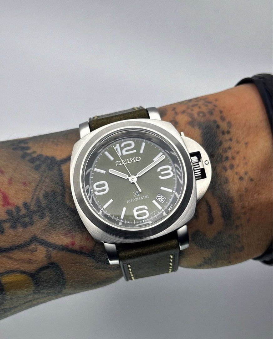 Seiko Green Dial PAM Mod, Men's Fashion, Watches & Accessories, Watches ...