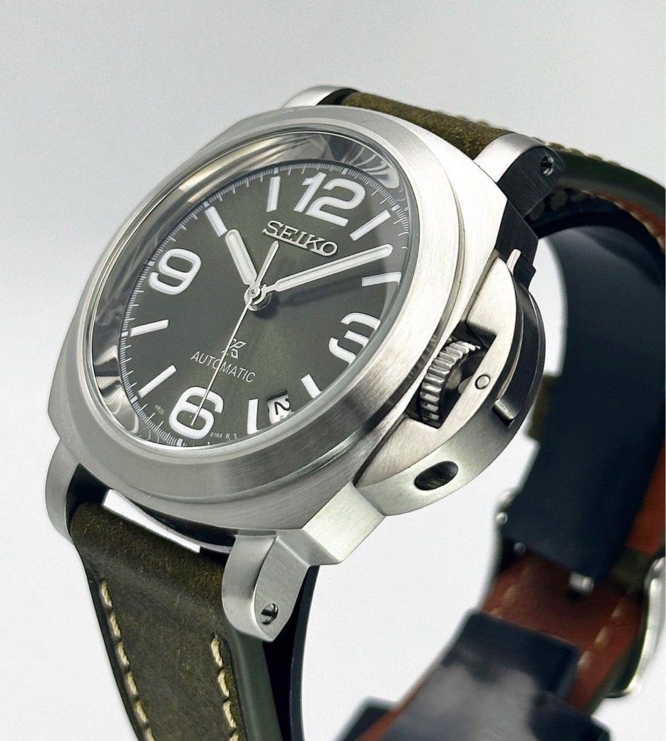 Seiko Green Dial PAM Mod, Men's Fashion, Watches & Accessories, Watches ...