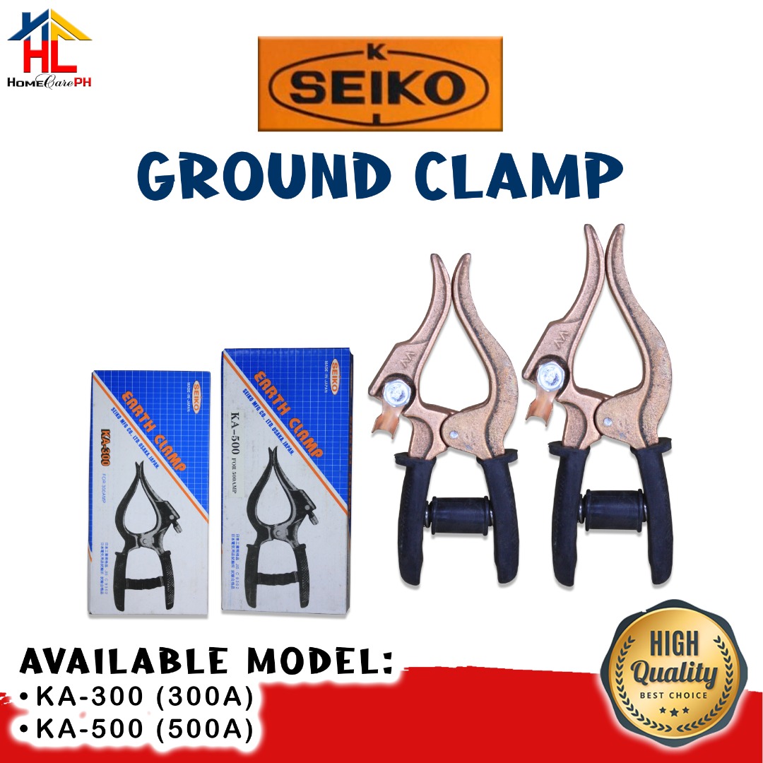 Seiko Ground Clamp 300A / 500A, Commercial & Industrial, Industrial ...