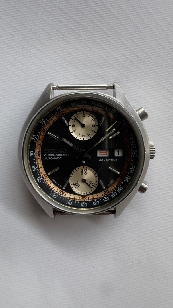 Seiko Reverse Panda 6138-8000, Men's Fashion, Watches & Accessories ...