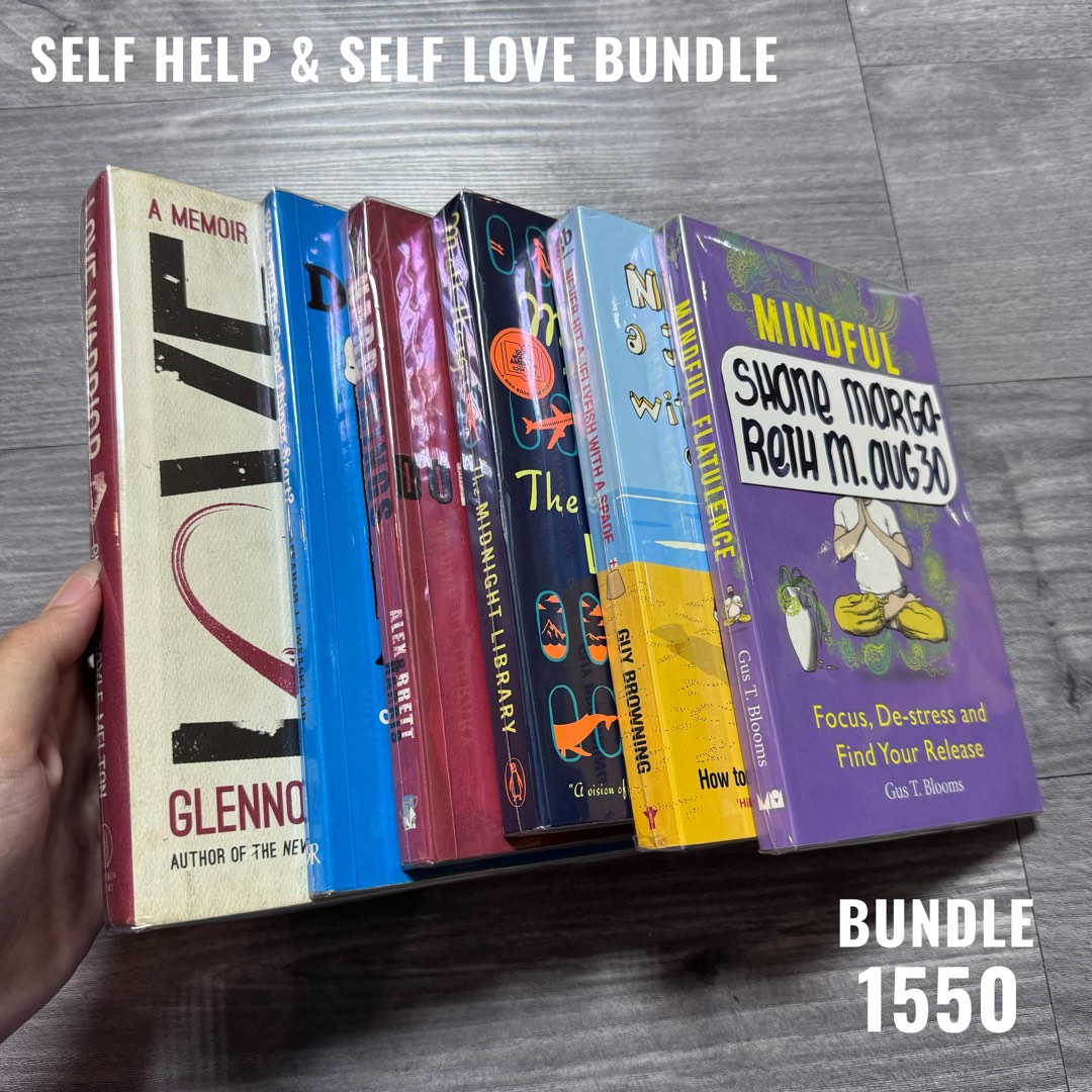 Self Help & Self Love Bundle; Love Warrior Glennon Doyle Melton Memoir, When do the Good Things ...
