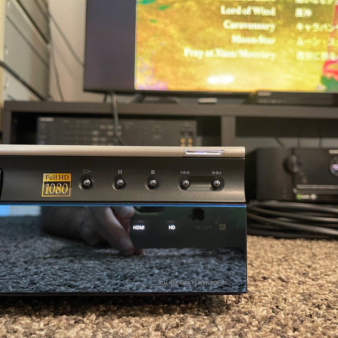 SONY BDP-S1 Blu-RAY DISC PLAYER, TV & Home Appliances, TV ...