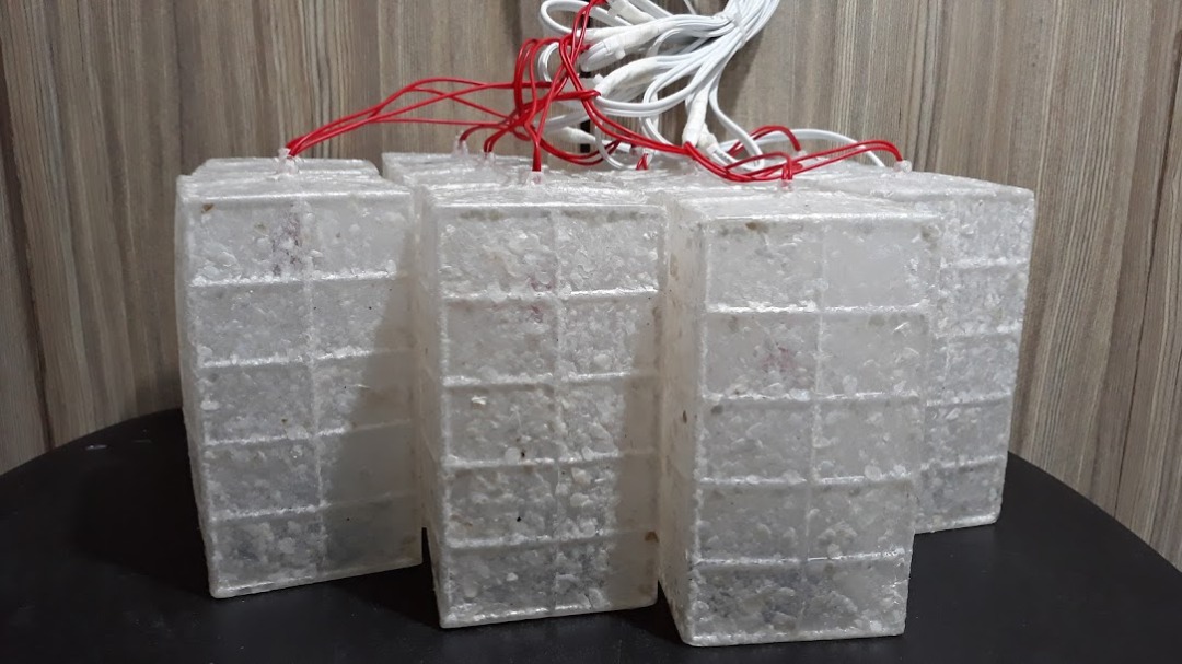 Square Fiber Capiz Lantern, Furniture & Home Living, Lighting & Fans ...