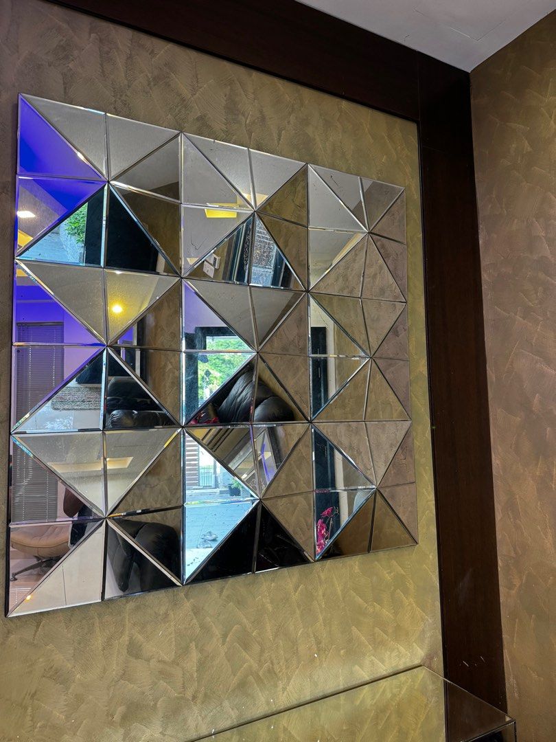 SSF wall mirror, Furniture & Home Living, Home Decor, Mirrors on Carousell
