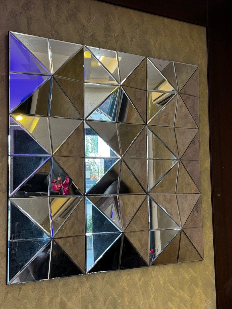 SSF wall mirror, Furniture & Home Living, Home Decor, Mirrors on Carousell