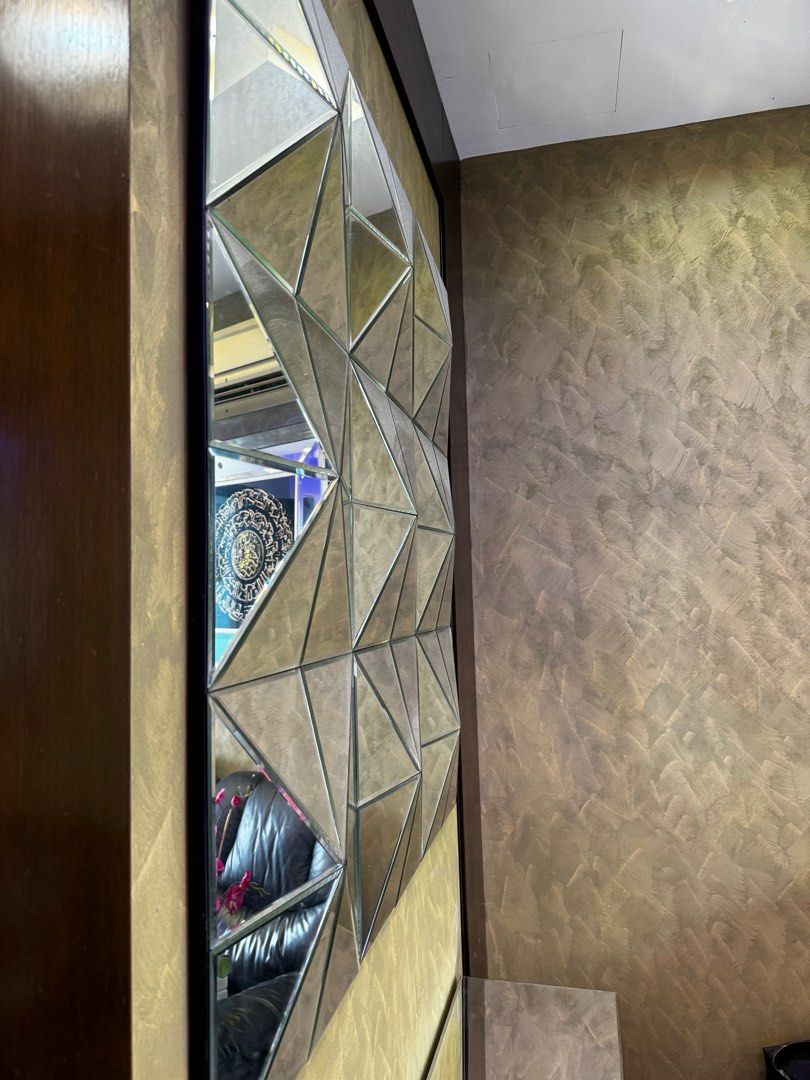 SSF wall mirror, Furniture & Home Living, Home Decor, Mirrors on Carousell