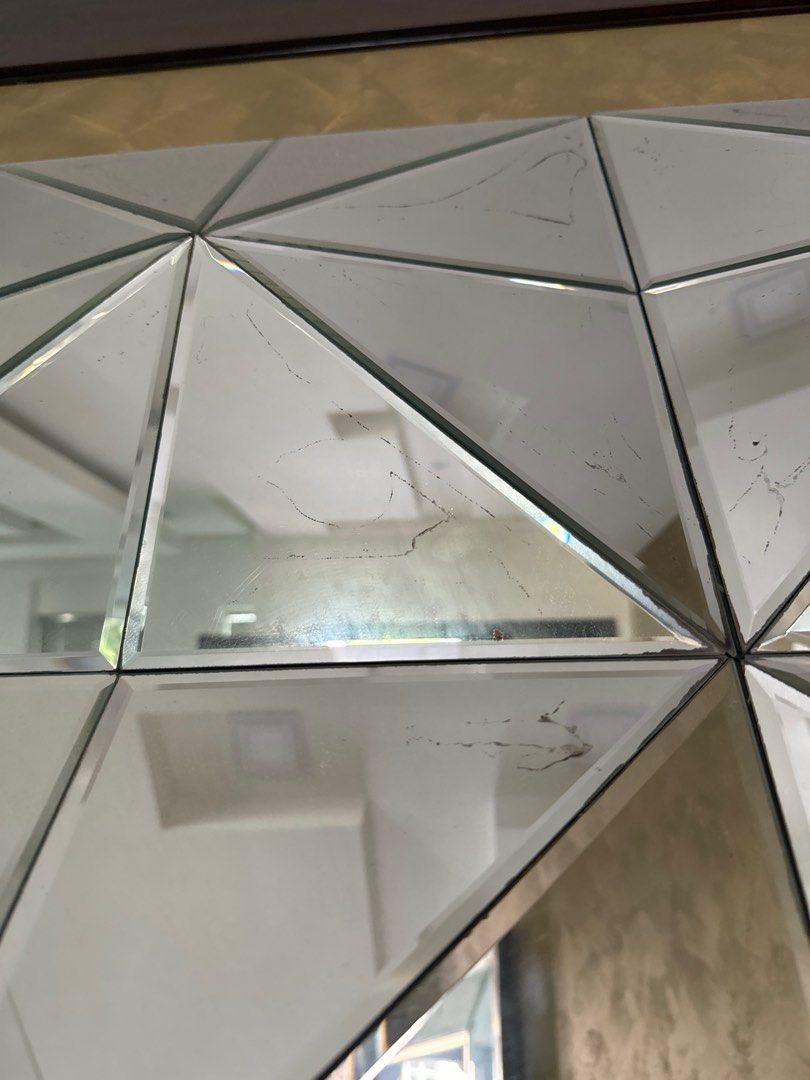 SSF wall mirror, Furniture & Home Living, Home Decor, Mirrors on Carousell