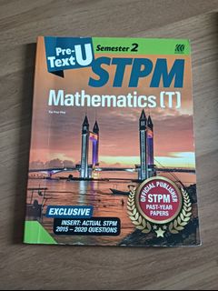 STPM Mathematics, Hobbies & Toys, Books & Magazines, Textbooks on Carousell