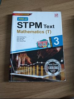 STPM Mathematics, Hobbies & Toys, Books & Magazines, Textbooks on Carousell