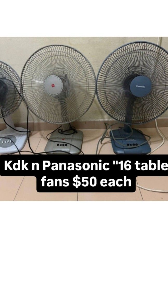 Strong&quiet"16 kdk fan . Panasonic fan . Mistral fan . Sona fan ...