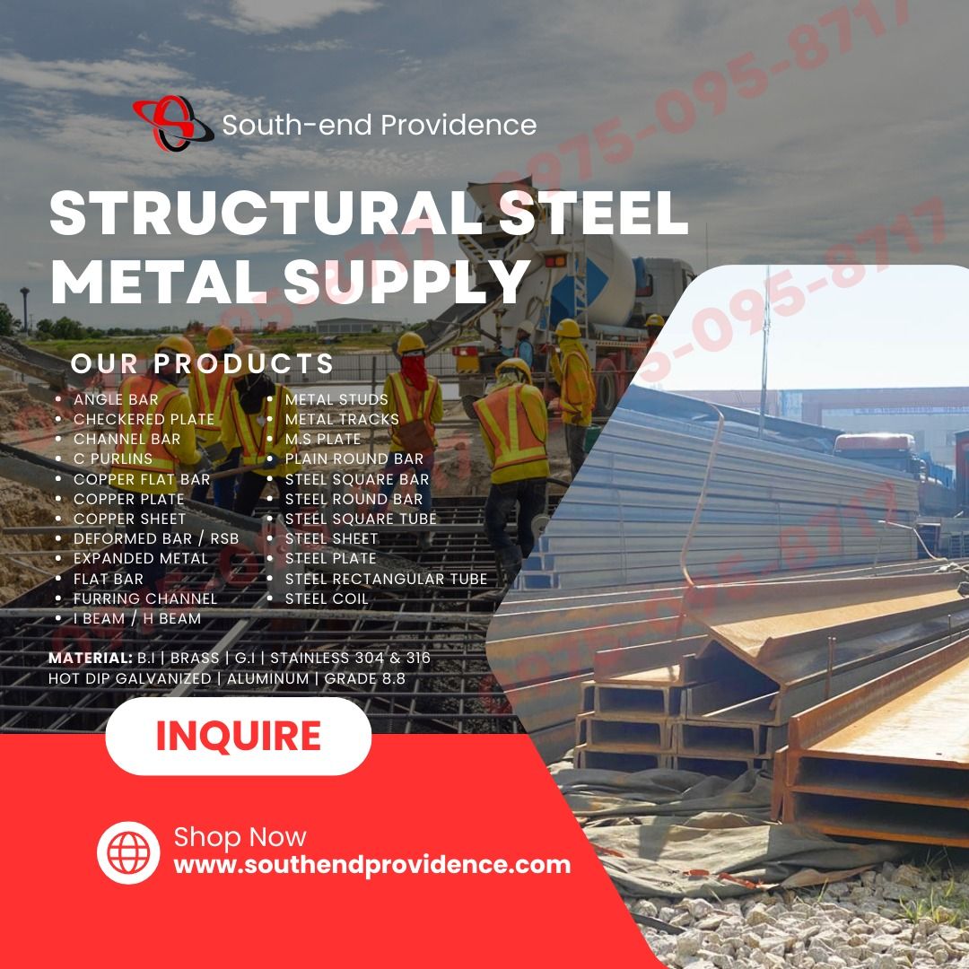 Structural Steel Supplier | Angle Bar | Flat Bar | GI Square Tube | GI ...