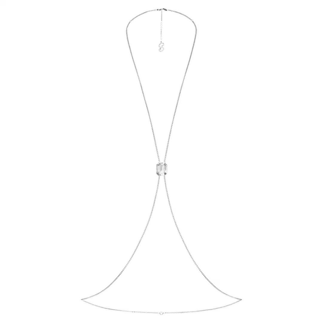 Swarovski x SKIMS X body chain, Women's Fashion, Jewelry & Organisers ...