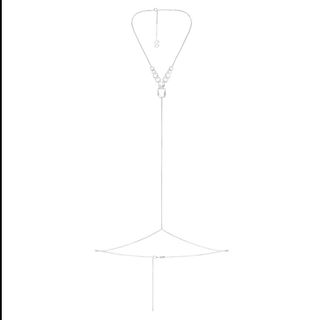 Swarovski x SKIMS X body chain, Women's Fashion, Jewelry & Organisers ...
