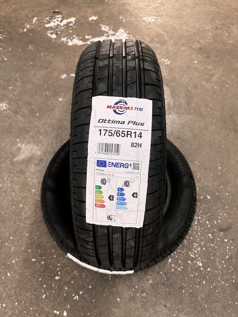 Tayar Baru Axia Bezza Myvi 175 65 14 Massimo, Auto Accessories on Carousell