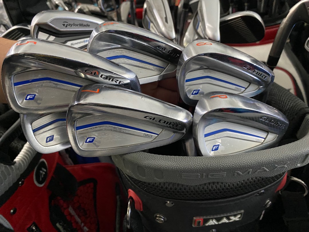 Taylormade Gloire Forged Iron Set Stiff Set, Sports Equipment, Sports ...