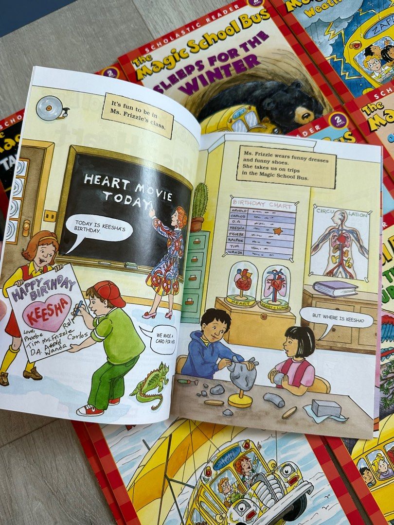 The Magic School Bus Science Readers Box 2 (set of 10 books), 興趣及遊戲, 書本 ...