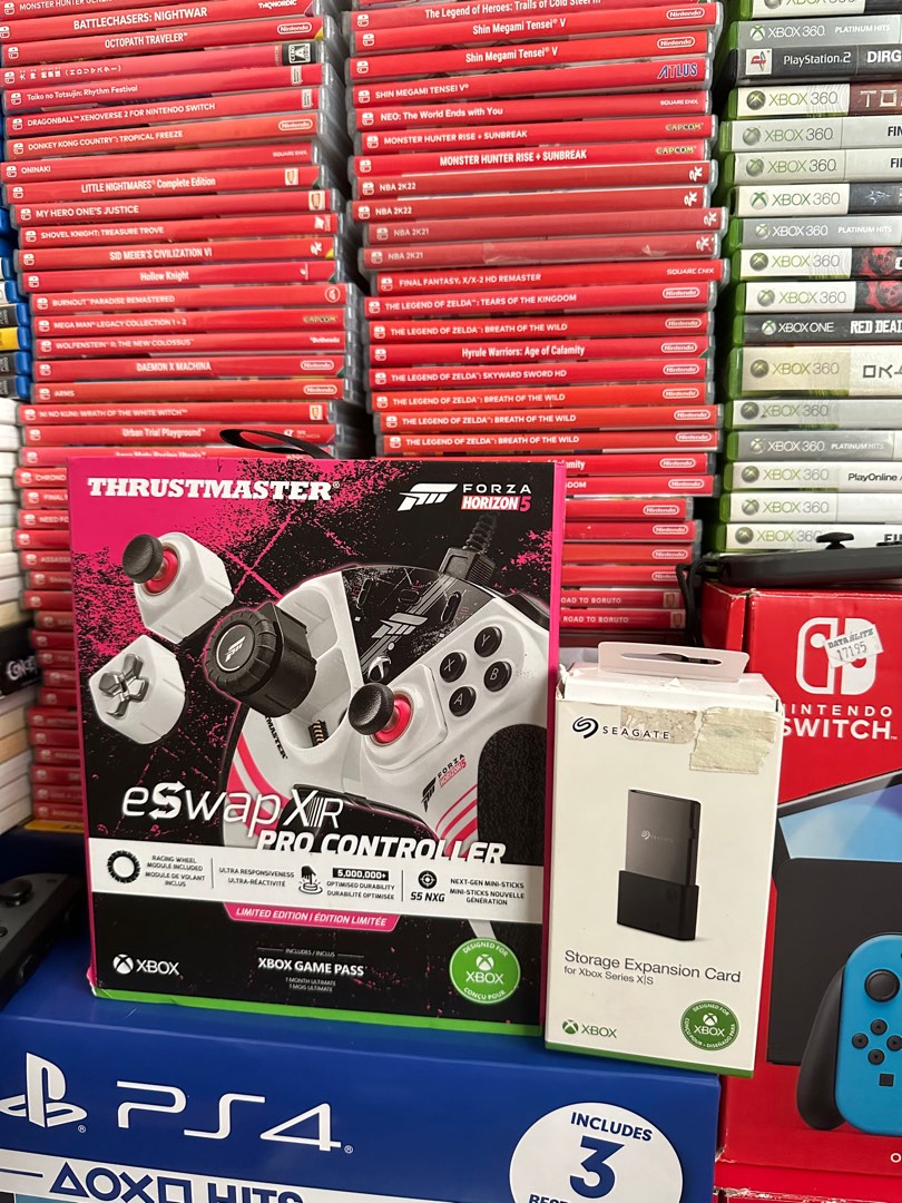 Thrustmaster eSwap XR Pro Controller and 1tb Seagate Storage Expansion ...