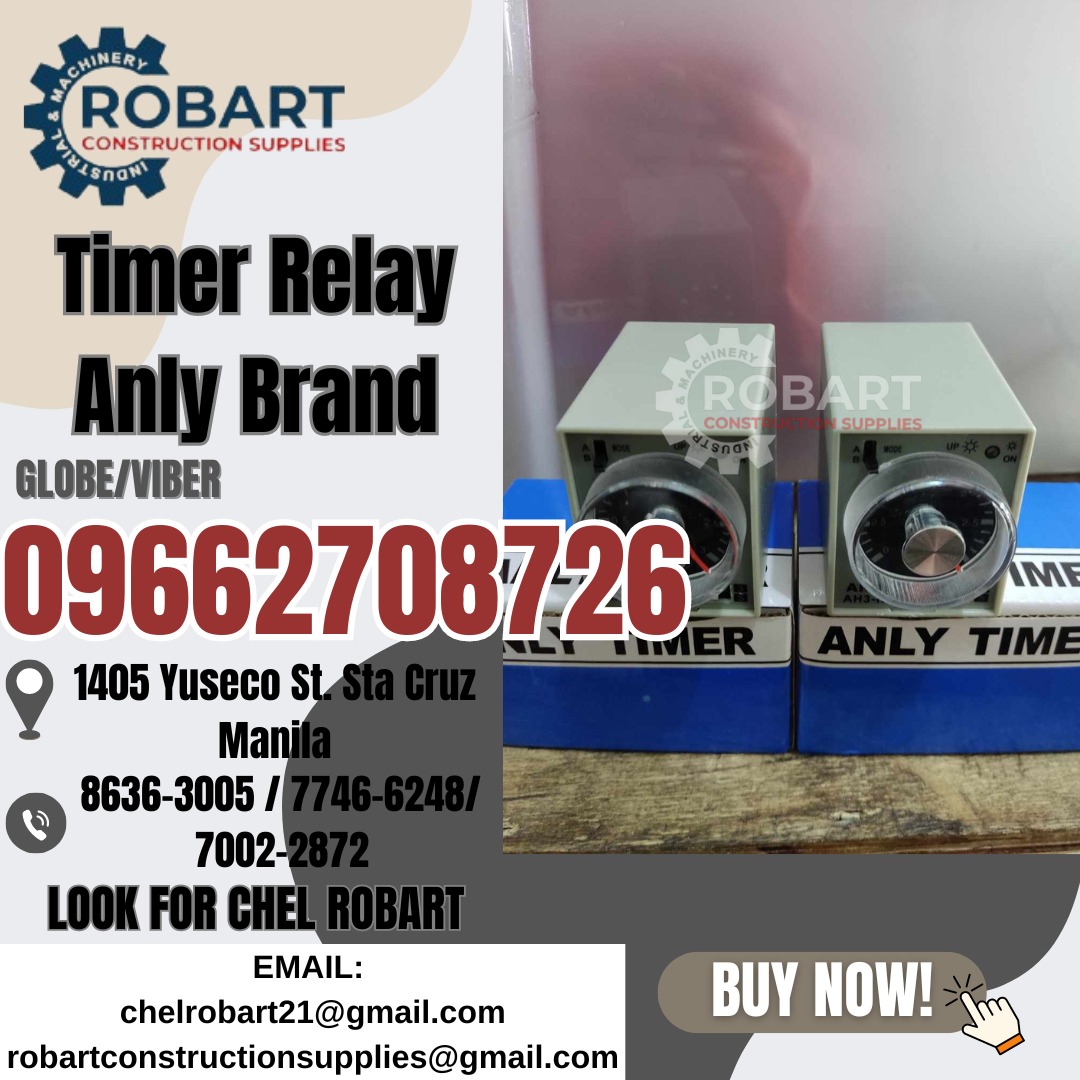 TIMER RELAY, Commercial & Industrial, Construction Tools & Equipment on ...