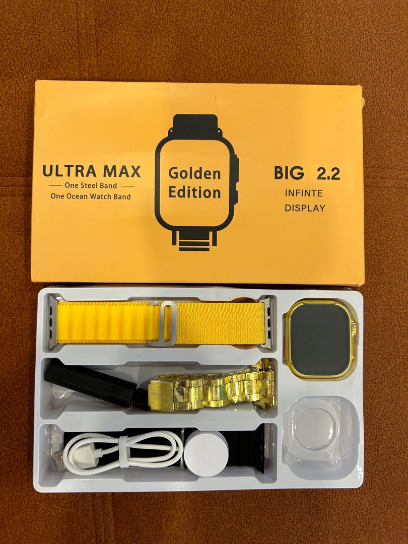Ultramax Smart Watch Golden Edition (NEW), Mobile Phones & Gadgets ...