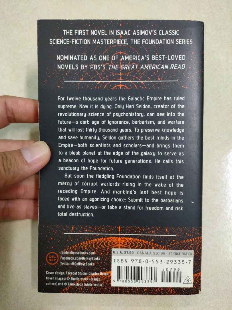 [Used] Foundation by Isaac Asimov (Sci-Fi / Fantasy / Space Opera ...