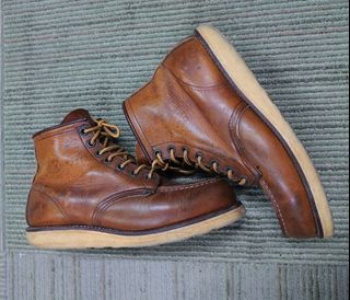 Red Wing Heritage Boots 9075 Classic Moc Toe in Black Harness With ...