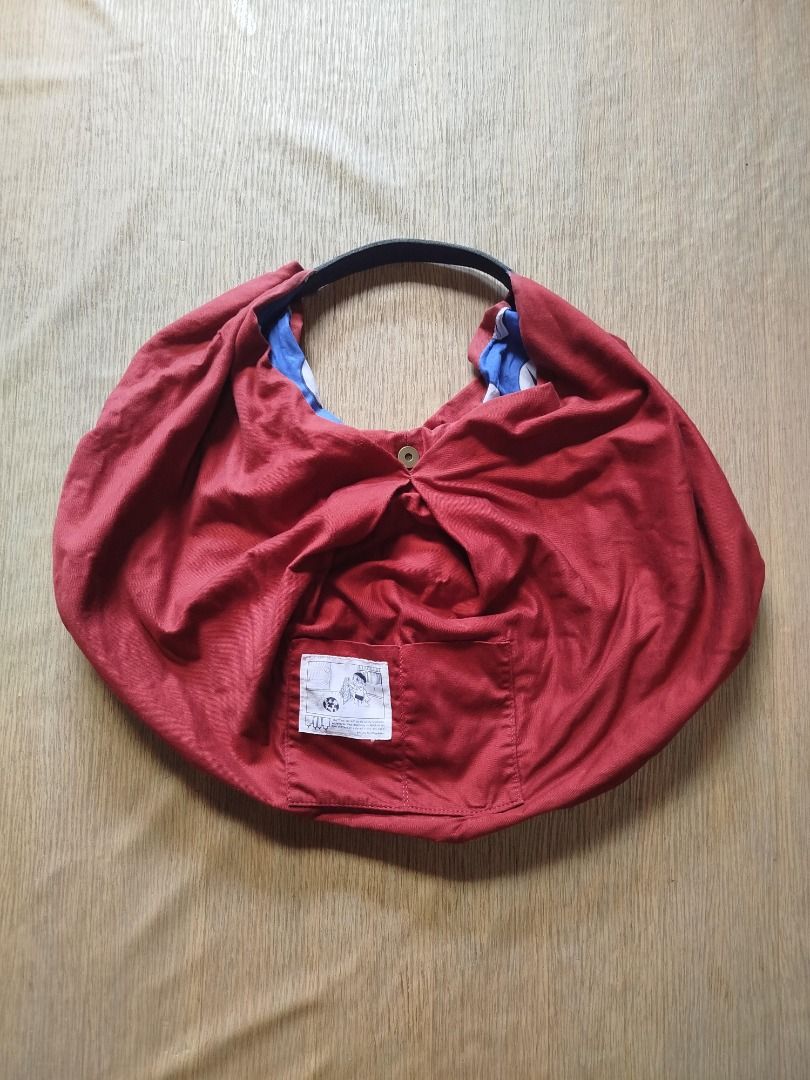 Vintage Reversible Doraemon Time Cloth Sack Bag (Fujiko Pro ...