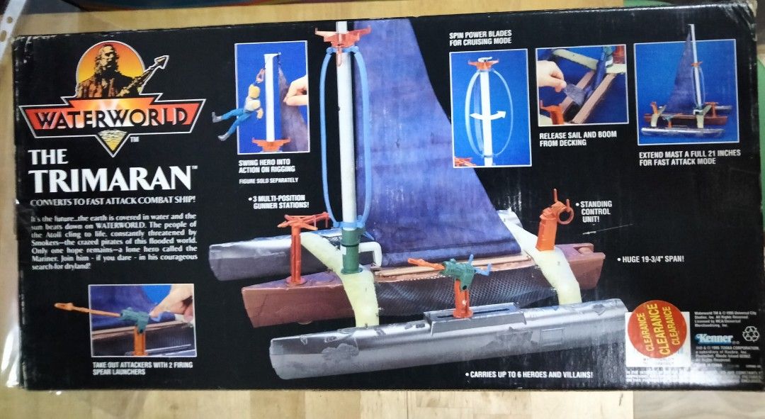 waterworld trimaran kenner toys arrow edition bib limited 3-disc Blu ...