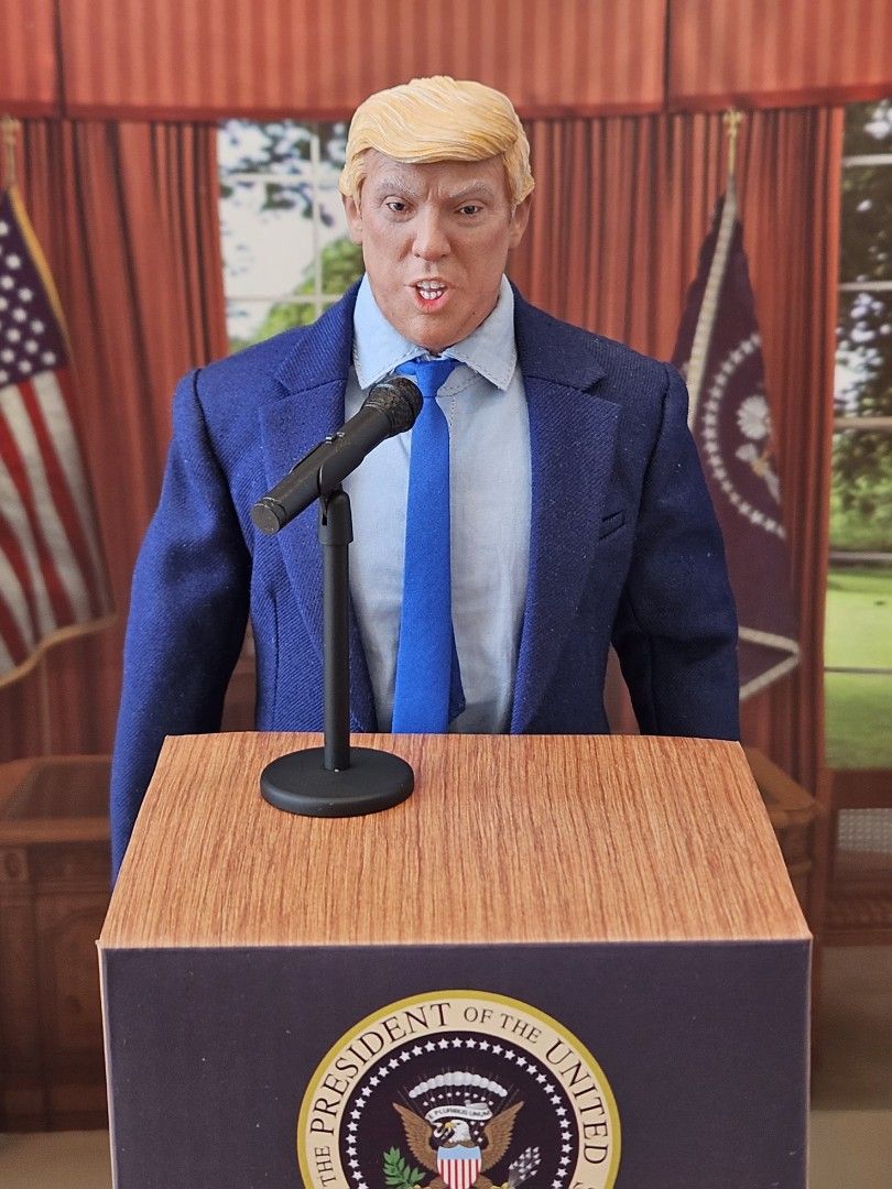 1/6 Donald Trump self-assembly figure, DID Toys, VORTOYS, ( not Hot ...