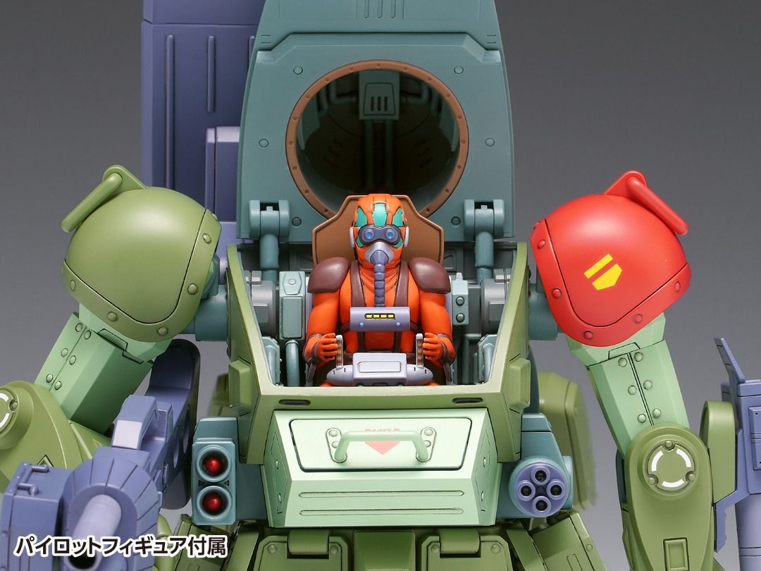 [日版 更保值] 裝甲騎兵 組裝模型 Wave Armored Trooper Votoms 1/24 Scope Dog Red ...