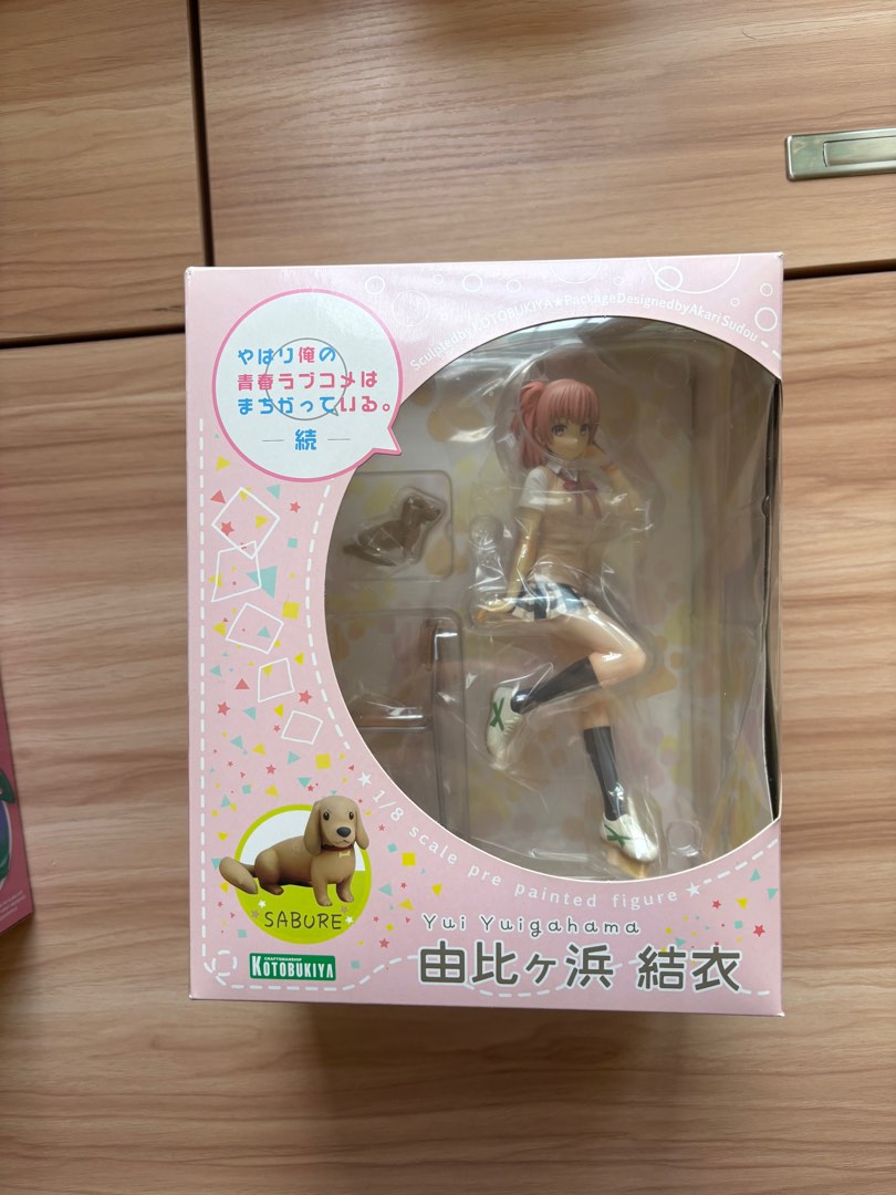 果青 由比濱結衣 pvc 正版, 興趣及遊戲, 玩具 & 遊戲類 - Carousell