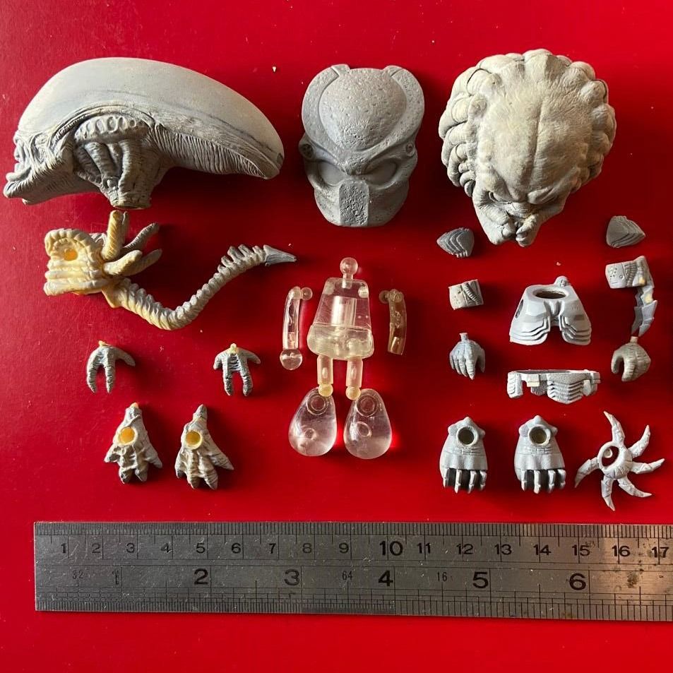 [[ Hottoys CosBaby ]] 白件 Aliens VS Predator - SD 鐵血戰士 異形 異獸戰 Requiem ...