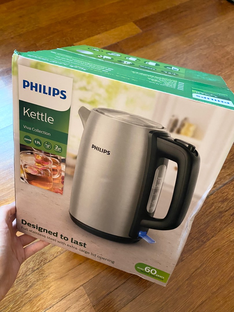 Philips 飛利浦 電熱水壺 (型號: HD9351), 家庭電器, 廚房電器, 水壺 - Carousell