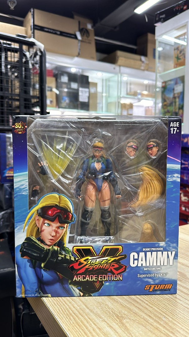全新 Storm Collectibles 1/12 Cammy Arcade Edition Street Fighter The King ...