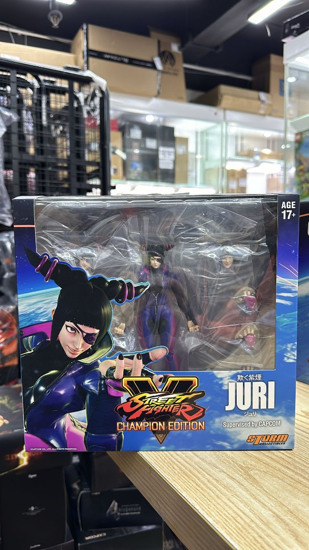 sold 全新 Storm Collectibles 1/12 Juri Champion Edition Street Fighter ...