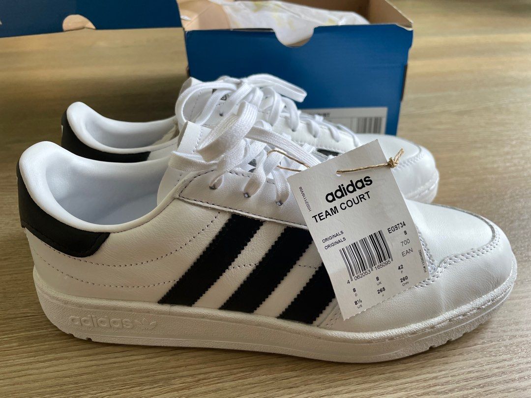 Adidas Team Court Shoes EG9734, Men's Fashion, Footwear, Sneakers on ...