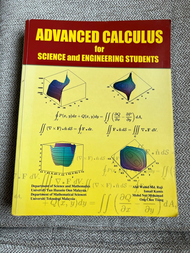 Advanced Calculus for Science & Engineering Students, Hobbies & Toys ...