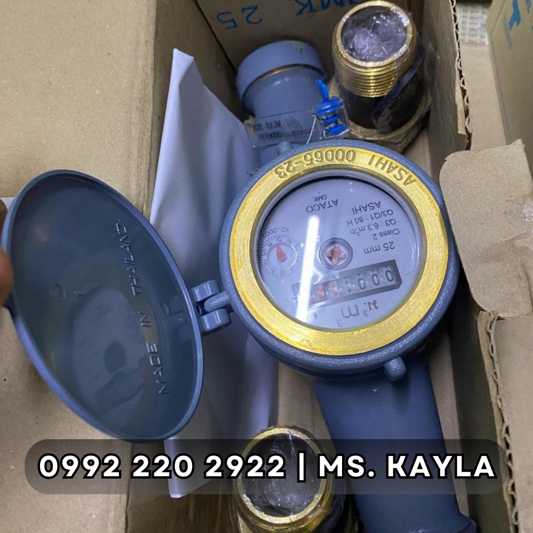 ASAHI WATER METER (1 INCH), Commercial & Industrial, Construction Tools ...