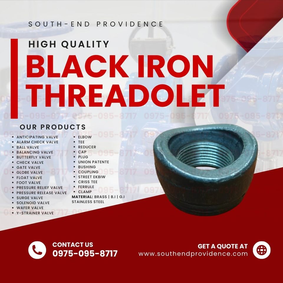 B.I Threadolet 40mm, Commercial & Industrial, Construction & Building ...