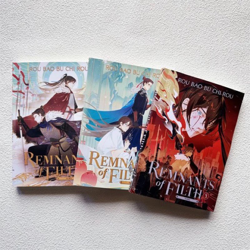 Book Remnants of Filth Yuwu Vol 1 - 4 Rou Bao Bu Chi Rou The Seven ...