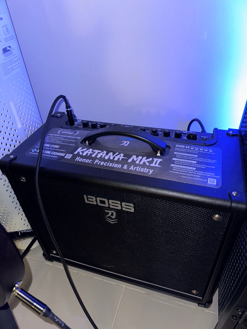 BOSS KATANA 50 MK II GUITAR AMPLIFIER, Hobbies & Toys, Music & Media ...