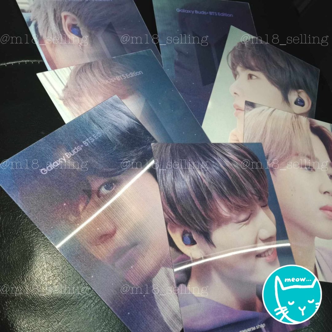 [m18 BTS MERCH] SAMSUNG OT7 LENTICULAR POSTCARDS, Hobbies & Toys ...